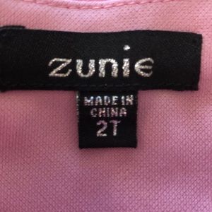 Zunie | Dresses | Zuni Pink Ruffle Dress | Poshmark